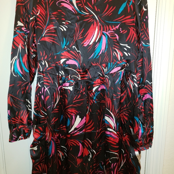 Vertigo Paris | Dresses | Multi Colored Long Sleeve Dress | Poshmark